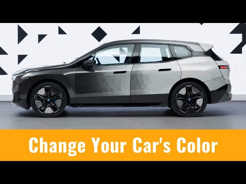 Change Your Car's Color in the BMW iX Flow – TechAcute