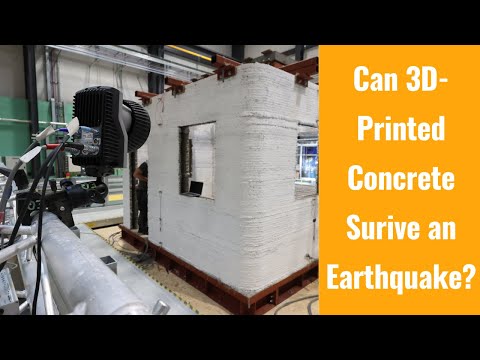 Researchers Test 3D-Printed Concrete for Earthquake Resistance – TechAcute