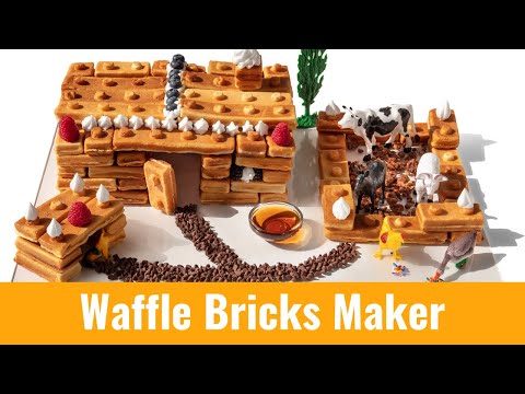 Building Brick Waffle Maker: Build Your Waffle Tower and Eat It – TechAcute