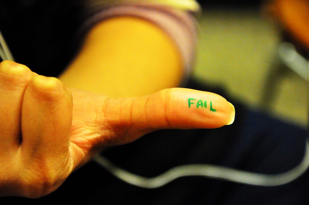 Difference Between Failing and Being a Failure in Business