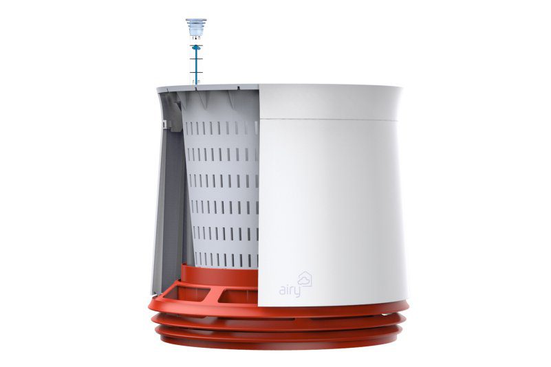 AIRY Pot Design Helps Plants to Purify Indoor Air Better - TechAcute