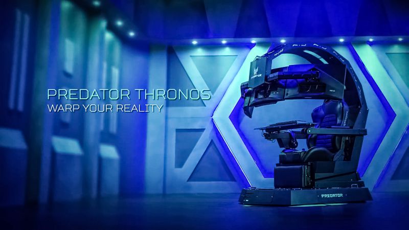 Acer Unveils Predator Thronos, Gaming Chair beyond 1337 - TechAcute