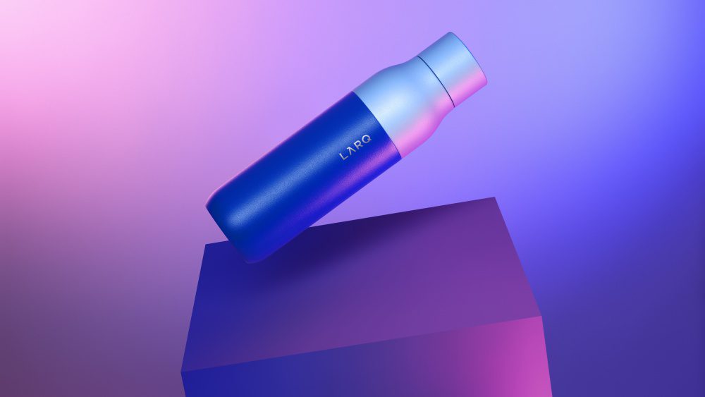 LARQ's Self-Cleaning Bottle Is Back in New Electro Blue Edition - TechAcute