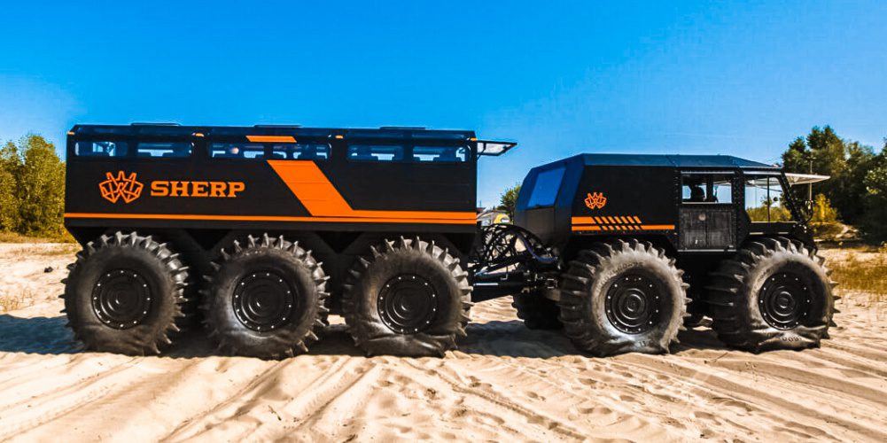 SHERP: Amphibian Trucks Built for Any Terrain Vehicles TechAcute