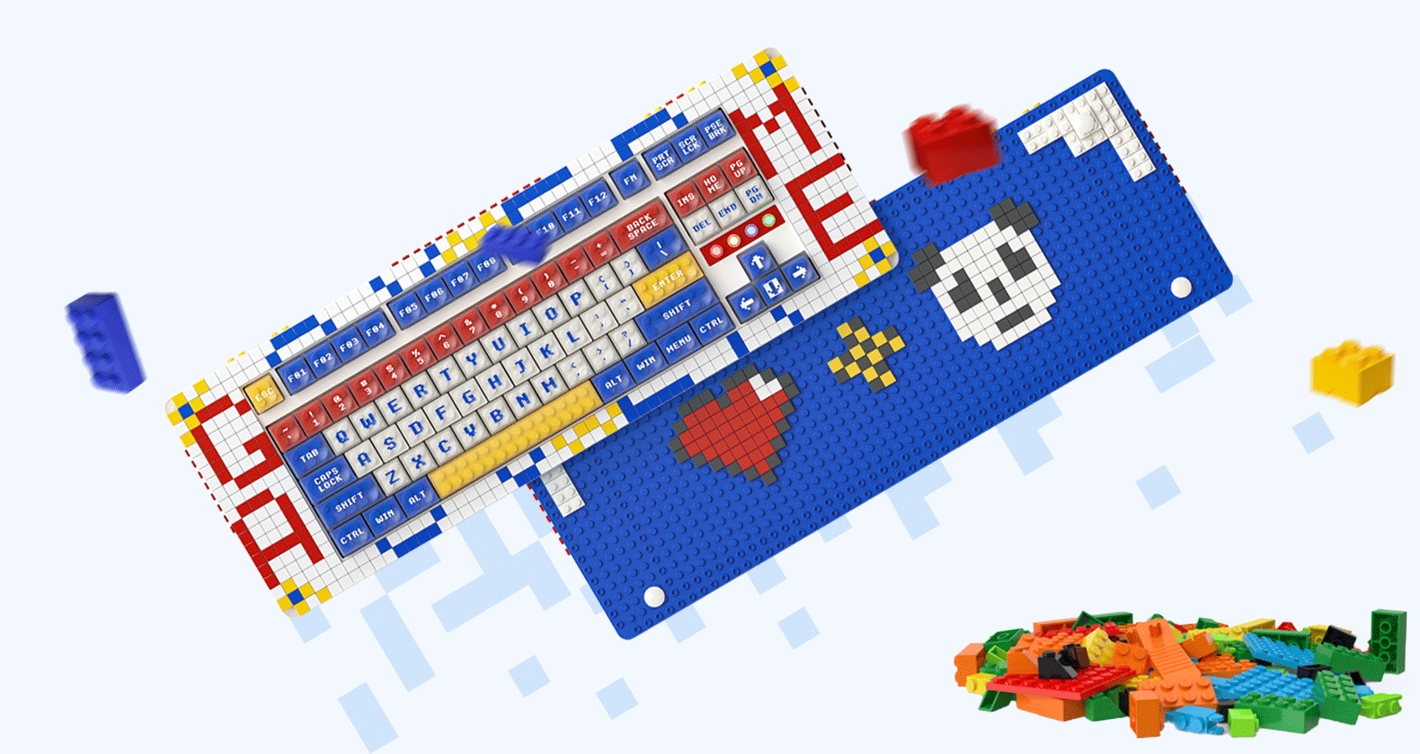 Ipinakilala ng Melgeek ang Mechanical Keyboard na Tugma sa Brick, Pixel